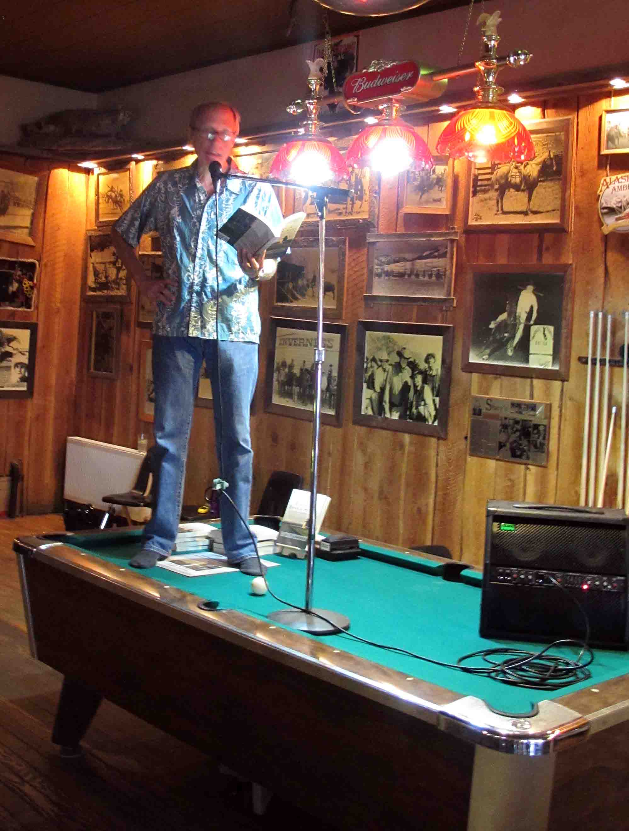 Toby Thompson Reads at Stacey’s Bar - Bangtail Press